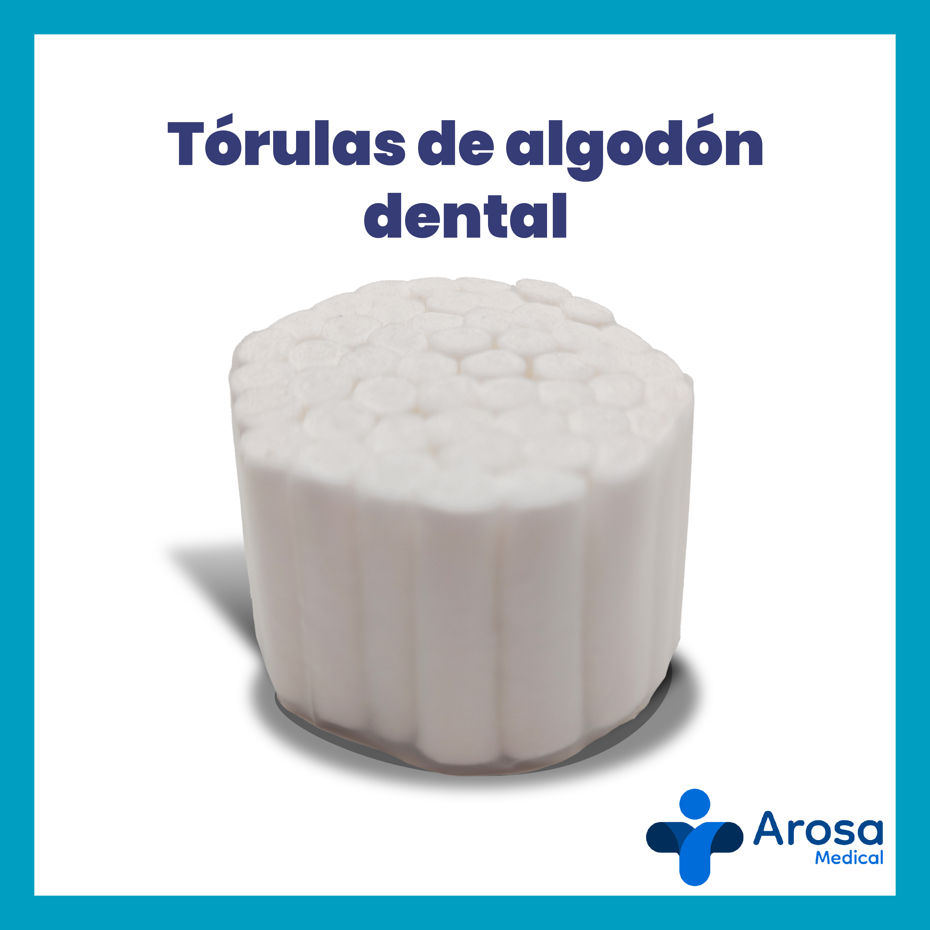 Tórulas de algodón dental - Arosa Medical